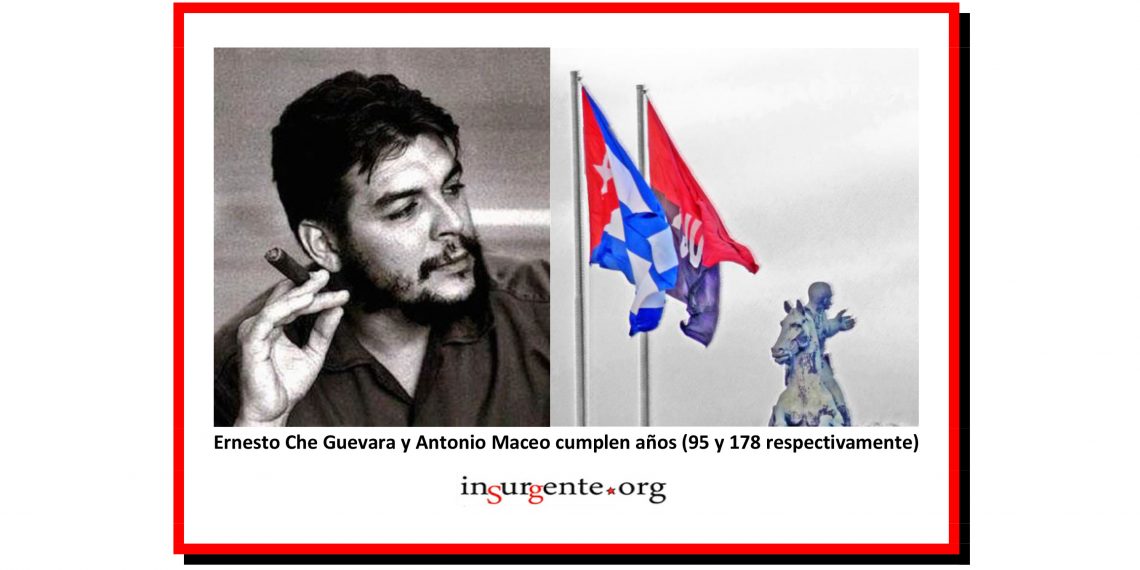 Che Guevara y Antonio Maceo: inmortales porque viven en el corazón de ...